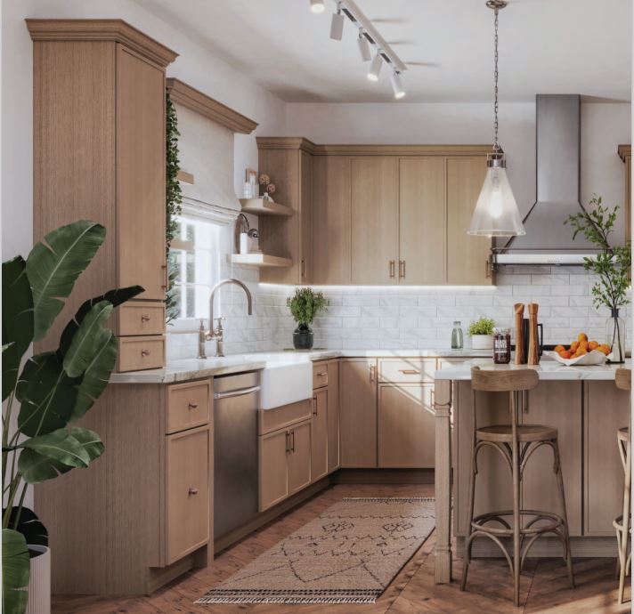 Shop Slim White Oak Kitchen Cabinets Online Shop Slim White Oak Kitchen Cabinets Online